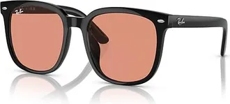 Ray-Ban Rb4401d Sonnenbrillen Schwarz Fassung Orange Glas 57-20