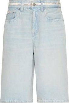 Calvin Klein Bermuda d&eacute;lav&eacute; en coton