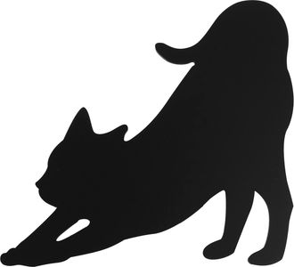 Hemobllo Led Katzen Nachtlicht Mit Licht- Und Ger&auml;uschsensor Energieeffiziente Led Wandleuchte Schattenhaftes Katzenmotiv F&uuml;r Kinderzimmer Dekoration Und Siche