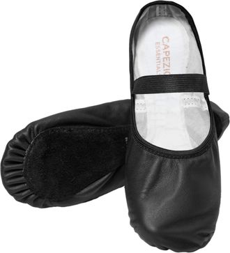 Capezio Damen Luna Ballettschuhe V100W Ballerinas, Schwarz, 40 EU Weit