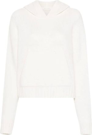 Palm Angels Femme, Sweatshirts et sweats &agrave; capuche, Blanc, Taille: 40 FR Sweat &agrave; capuche
