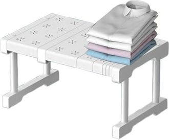 Generico &Eacute;tag&egrave;res empilables pour placard, &eacute;tag&egrave;re extensible pour armoire - &Eacute;tag&egrave;re pour armoire empilable | &Eacute;tag&egrave;res d&eacute;coratives pour garde-robe, &eacute;tag&egrave;re r&eacute;g