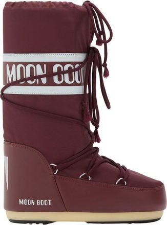 Moon Boot Femme, Chaussures, Rouge, Taille: 39 EU MB Icon Nylon Bottes