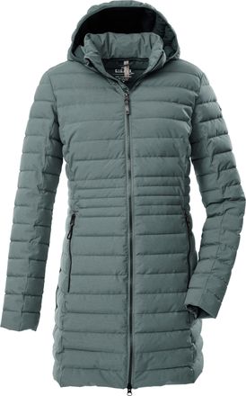 G.I.G.A. DX by killtec Steppmantel GW 77 WMN QLTD PRK, Damen, Gr. 36, jade, Obermaterial: 100% Polyester;Futter: 100% Polyester;Füllung: 100% Polyester, G.I.G.A. DX BY KILLT