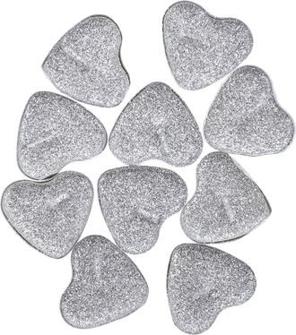 Holibanna 30stücke Herzförmige Teelichtkerzen Mini Herz Kerzen Rauchfreien Kerzen Paraffinwachs Zimmer Atmosphäre