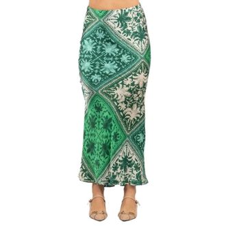 Hanita Femme, Jupes, Vert, Taille: 34 FR Gonna H.g1031.4625