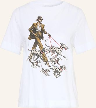 Rich & Royal T-Shirt Mit Schmucksteinen weiss