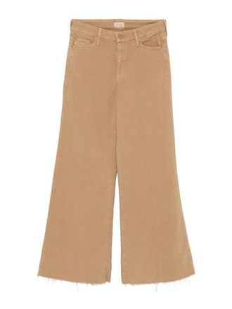 Mother Straight Leg Jeans - Beige