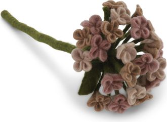 Én Gry & Sif große Hortensie/Hydrangea (1 Stück) Filz - Filzblumen - 40cm (rosa)