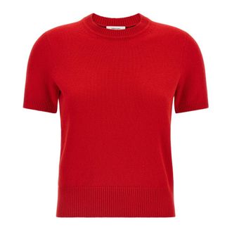 Ferragamo T-shirt Gancini - Femme - Pulls - Rouge - Taille: 36 FR