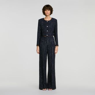 Sandro Veste en tweed fantaisie