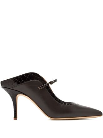 Malone Souliers mules à bout pointu - Marron