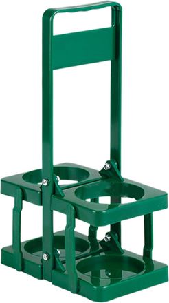 Generic Bierflaschenregal - tragbarer faltbarer Korb, tragbarer 2-Flaschen-Träger für Partys, Outdoor, Reisen, Picknick | Robuster PP-Halter für die Lagerung 