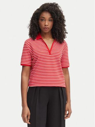 Tommy Hilfiger Poloshirt WW0WW48720 Rot Relaxed Fit