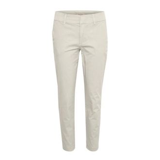 Part Two Casual Wind Chime Hose - - Trousers - Damen - Beige - 3XL