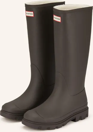 Hunter Stiefel Downpour Tall braun