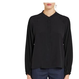 Marella Shirt - - Blouses & Shirts - Damen - Schwarzk - S