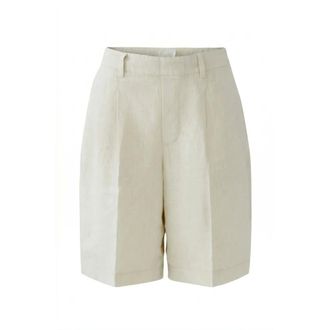 Oui Damen, Shorts, Beige, LGr&ouml;&szlig;e