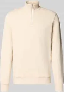 Marc O'Polo Denim Regular Fit Troyer aus reiner Baumwolle