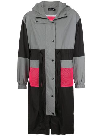 Gods Masterful Children manteau oversize colour block - Rose