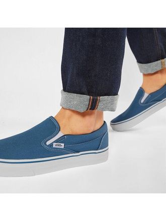Vans Sneakers aus Stoff Classic Slip-On VN-0ENVY Dunkelblau