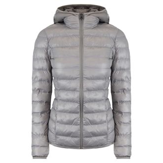 Emporio Armani Damen Jacke in Hellgrau