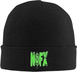 Generic Casquette pour Hommes, Logo Texte Vert avec Design de Cible. Hommes, Femmes, Bonnet tricot&eacute; Unisexe, Bonnet, Coiffe, Cadeau Chaud Hiver pour No&euml;l