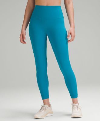 lululemon Legging Wunder Train taille haute pour Femmes - 64 cm - Bleu - Taille 10