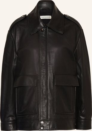 Nour Hammour Nour Hammour Lederjacke Drey schwarz