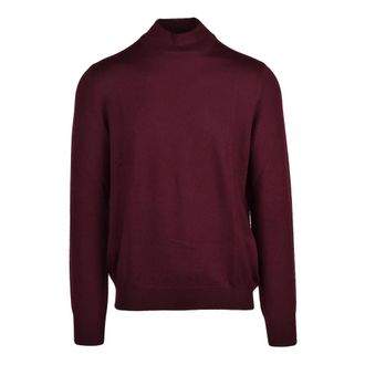 Gran Sasso Lupetto - - Knitwear - Herren - Rot - XL