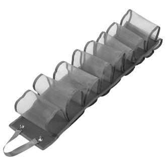 Hemobllo JOINPAYA H&auml;ngender Kleiderschrank Organizer aus Stoff 16 F&auml;cher Aufbewahrungstasche zum Aufh&auml;ngen Platzsparender Wand und T&uuml;r H&auml;ngebeutel f&uuml;r Leggings