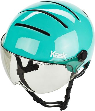 Kask Helm Lifestyle Umfang 48-58 cm Mit Visier, hellblau, M