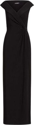 Ralph Lauren Femme, Robes, Noir, Taille: 34 FR Robe de Soir&eacute;e Leonidas sans Manches