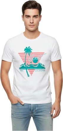 Guess Homme, Tops, Blanc, Taille: XL T-Shirt California