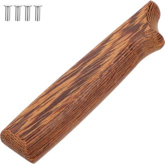 UPKOCH Ergonomischer K&uuml;chenmessergriff Aus Holz F&uuml;r K&uuml;chenschneider Ersatzgriff Mit Rutschfestem Holzgriff Komfortabler Messergriff F&uuml;r Pr&auml;zises Schneiden in