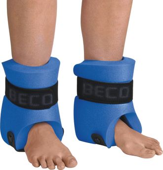 Beco Beinschwimmer - Auftriebshilfe Erwachsene für Aquajogging, Wassergymnastik & Schwimmtraining, Beinschwimmer mit breitem Klettverschluss - 1 Paar, Größ