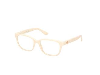 Guess Gu50308 Gafas, 025 Marfil Brillante, 55/17/140 Mujer