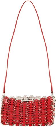 Paco Rabanne Flip Nano Bag - Femme - Sacs - Rouge - Taille: ONE Size