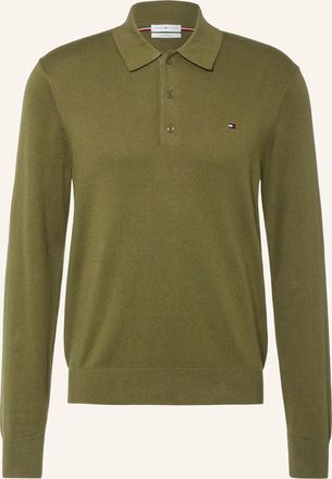 Tommy Hilfiger Strick-Poloshirt gruen