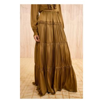 Ulla Johnson Jupe Gaelle Soie Ulla Johnson