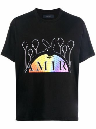 Amiri x Playboy t-shirt imprim&eacute; - Noir