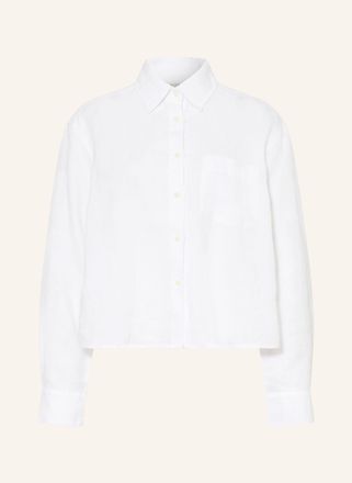 Marc O'Polo Marc Opolo Hemdbluse Aus Leinen weiss