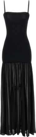 Hunza G Femme, Robes, Noir, Taille: ONE Size Nancy Hybrid Dress