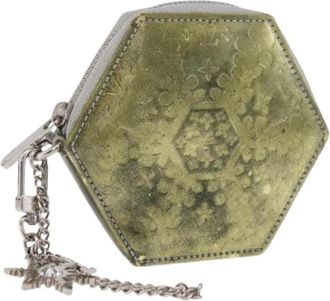 Louis Vuitton Porte-monnaie Mini Pre-owned - Femme - Pre-owned - Vert - Taille: ONE Size
