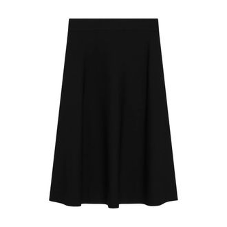 Max Mara Femme, Jupes, Noir, Taille: 38 FR Gonna in maglia