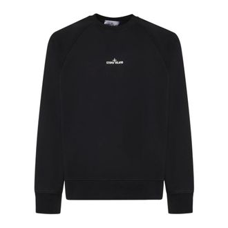 Stone Island Herren, Sweatshirts & Hoodies, Schwarzk, 2XLGr&ouml;&szlig;e