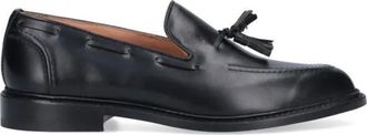 Trickers Loafer - Elton Black Leather Loafers - Gr. 7 - in Schwarz - für Damen