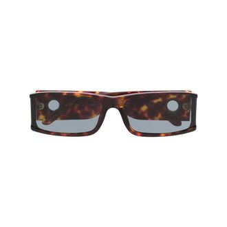 Linda Farrow Braune Mya Sonnenbrille Casual Stil - - Accessories - Damen - Braun - ONE SIZE