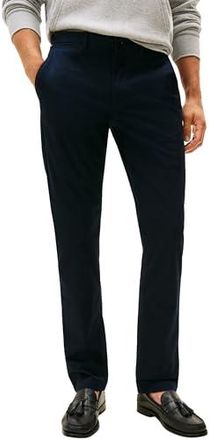 Tommy Hilfiger Core Denton Essential Twill Mw0mw41993 Chino, Blue (Desert Sky), 32W / 30L Homme