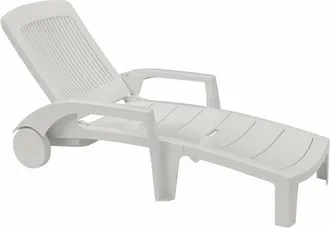 Grosfillex Bain De Soleil Fidji Blanc Gx